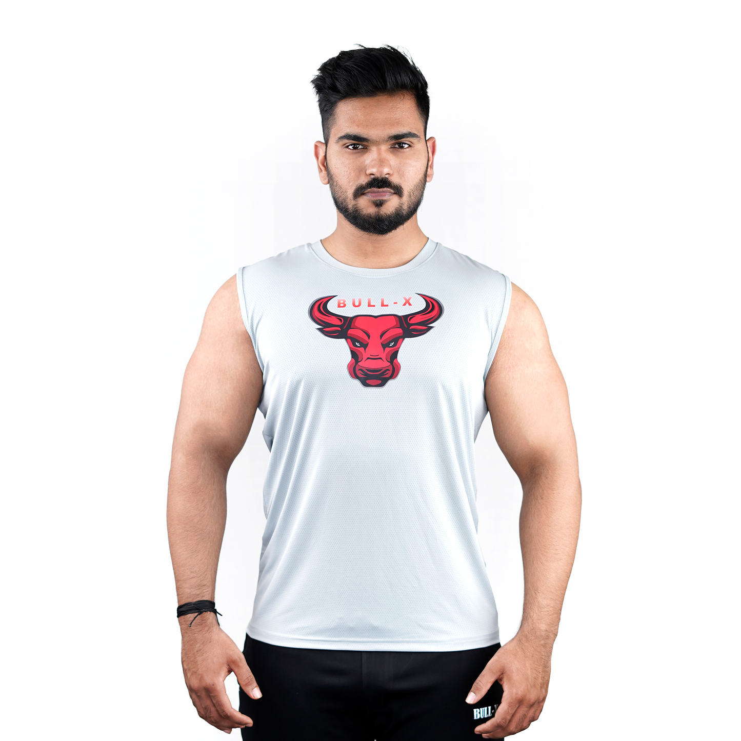 BULL-X Sleeveless Tank Grey